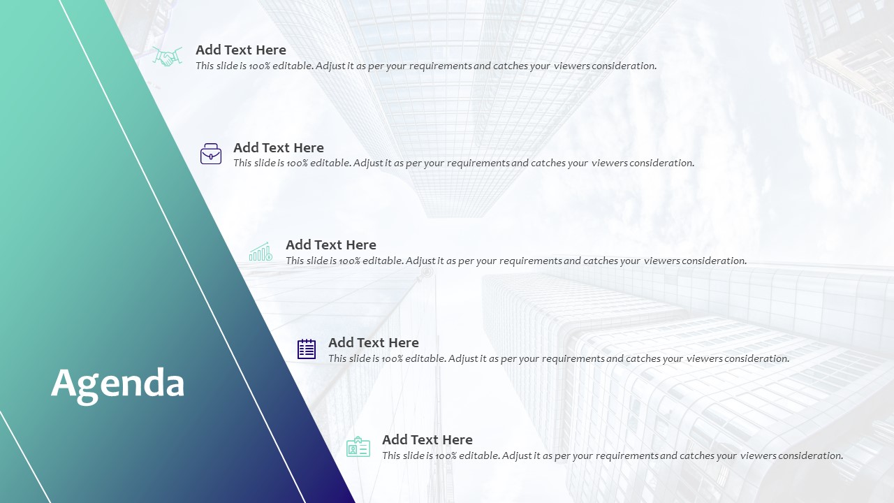 Business Agenda Outline PowerPoint Template | PPT Templates
