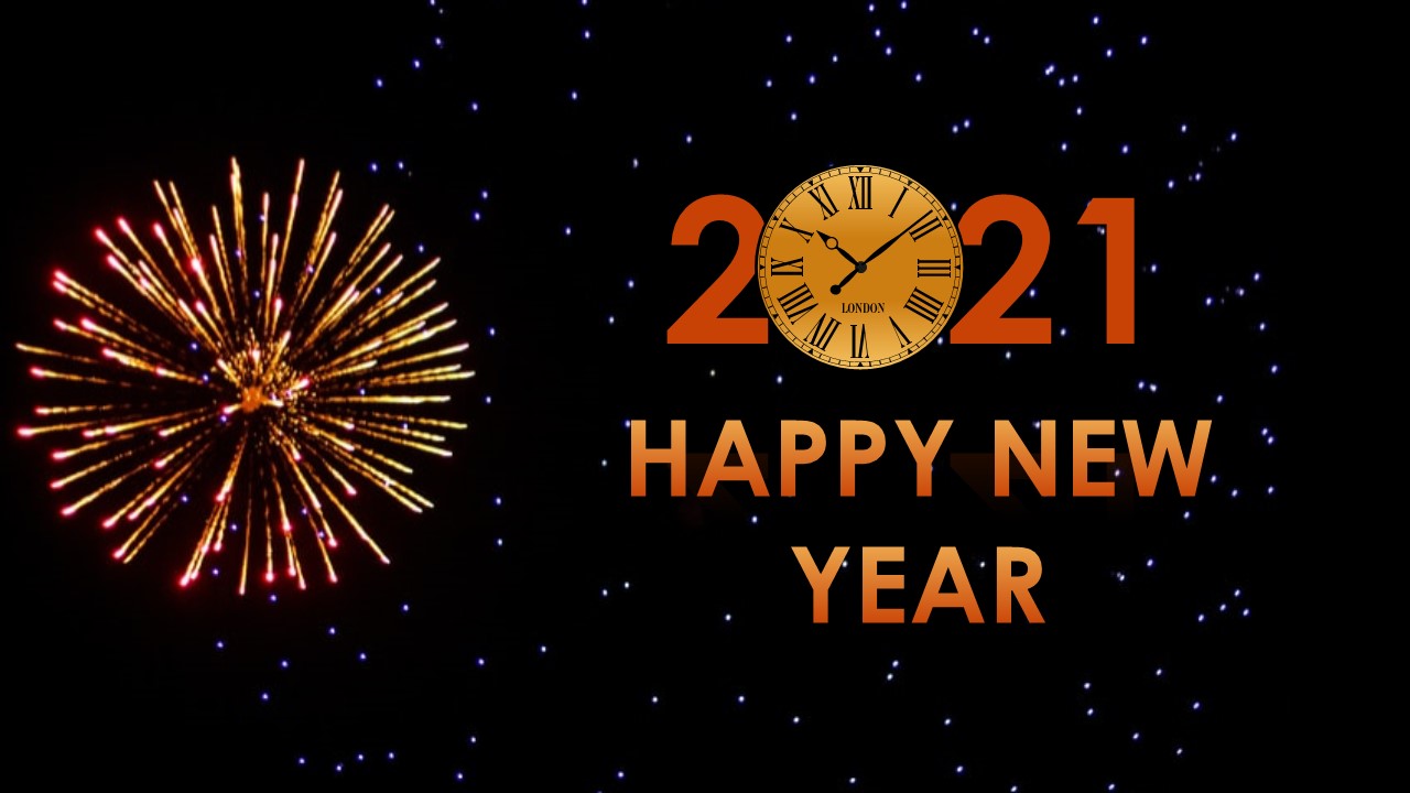 New Year Celebrations Powerpoint Template