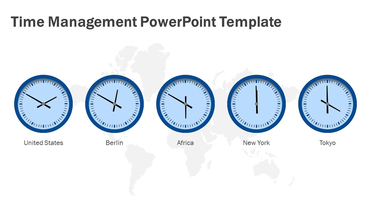 Time Management Powerpoint Template Ppt Templates