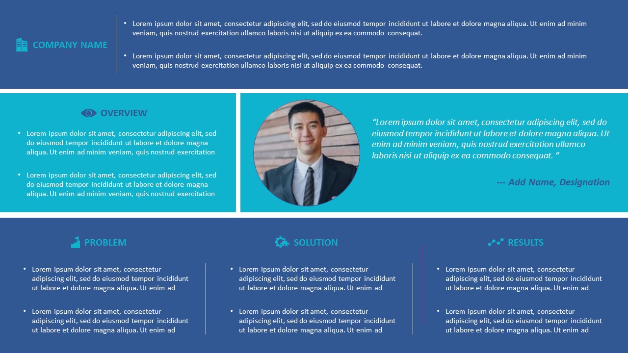 Client Case Study PowerPoint Presentation Slide