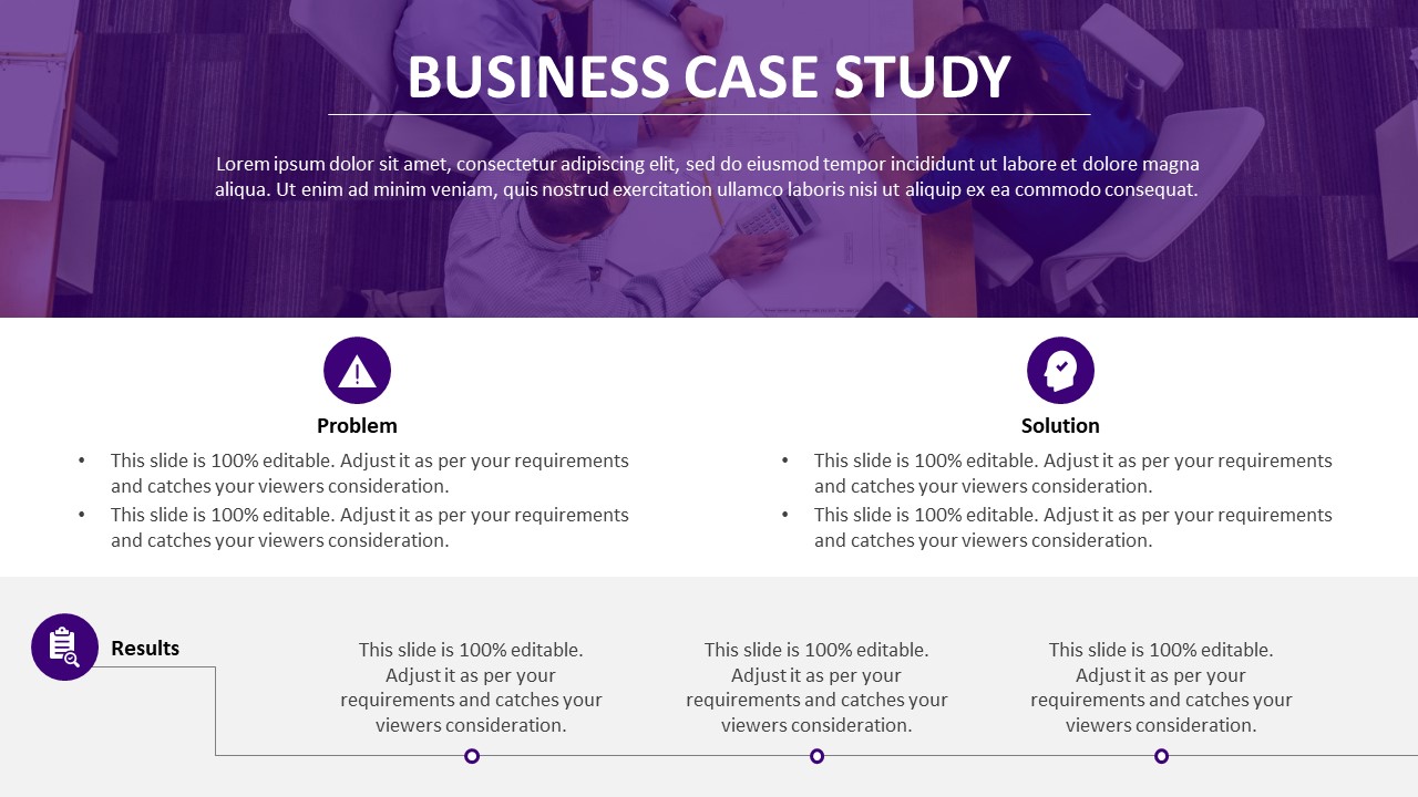 Business Case Study Powerpoint Presentation Example