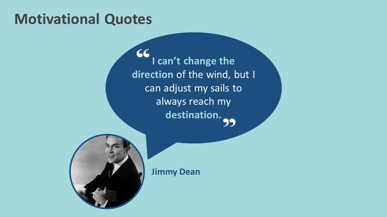 Motivational Quotes Powerpoint Template Powerpoint Quotes