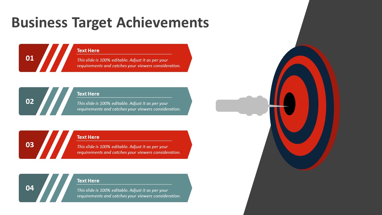 Target Achievement PowerPoint Template | Free PowerPoint Templates