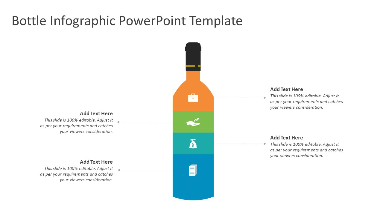 Bottle Infographic PowerPoint Template | PPT Templates