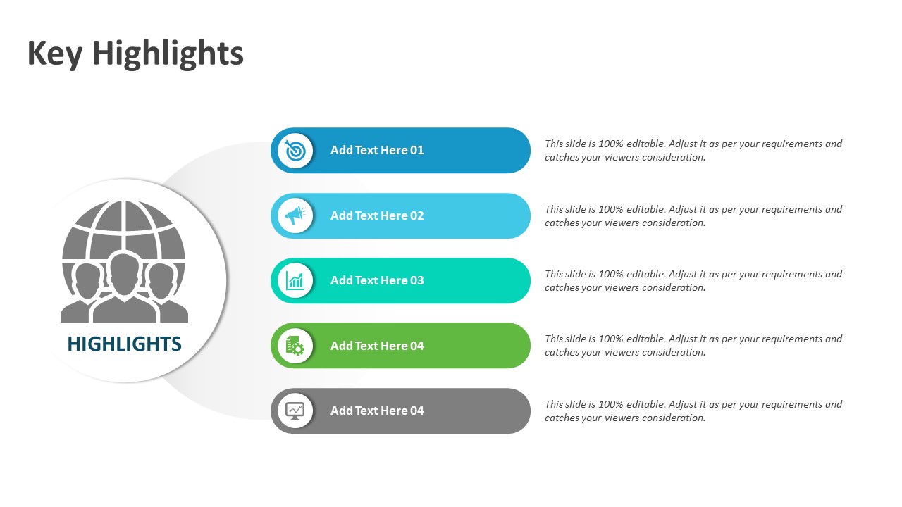 Key Highlights PowerPoint Slide | PowerPoint Templates Key Highlights PowerPoint Slide | PowerPoint Templates