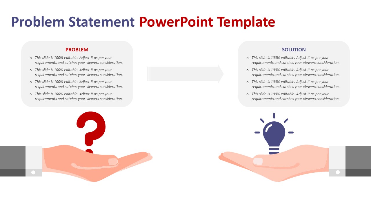 Problem Statement Powerpoint Template Ppt Templates