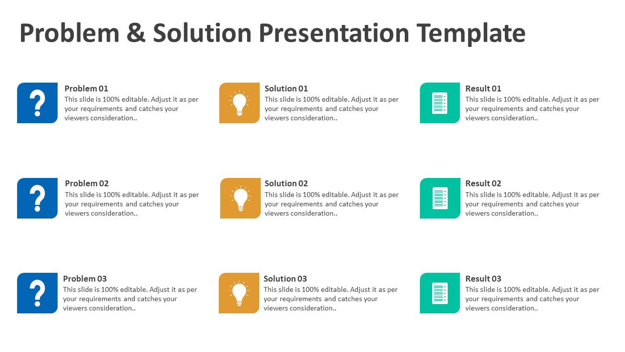 Problem Statement Template Powerpoint Problem Statement Template Powerpoint