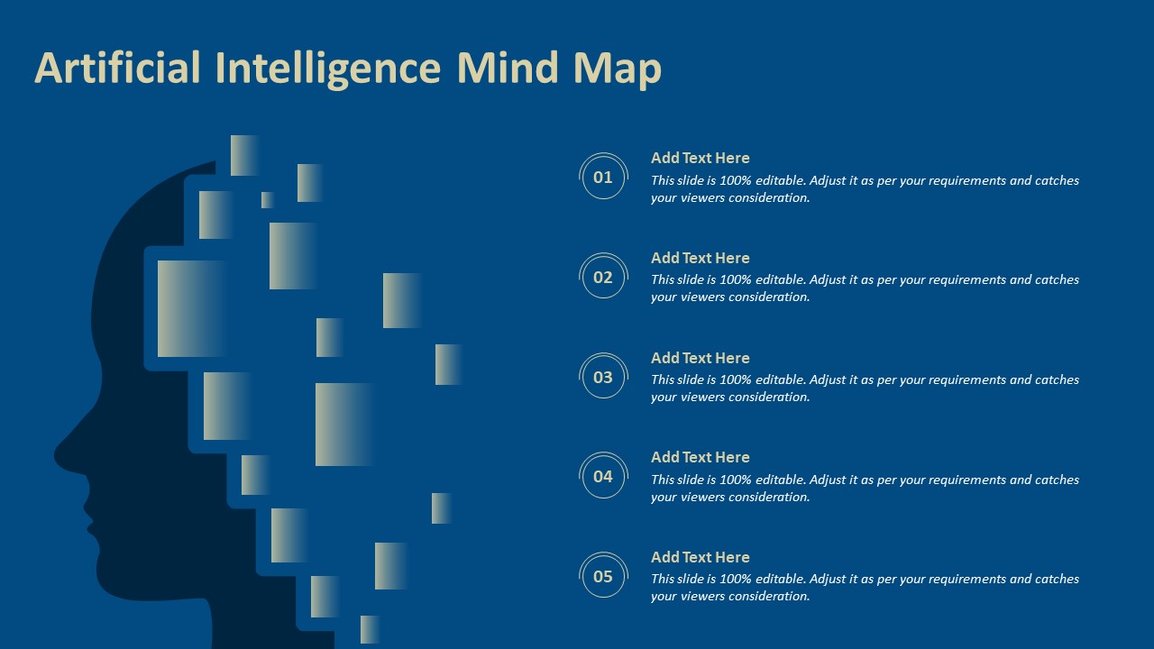 Artificial Intelligence Mind Map Powerpoint Template Ppt Templates