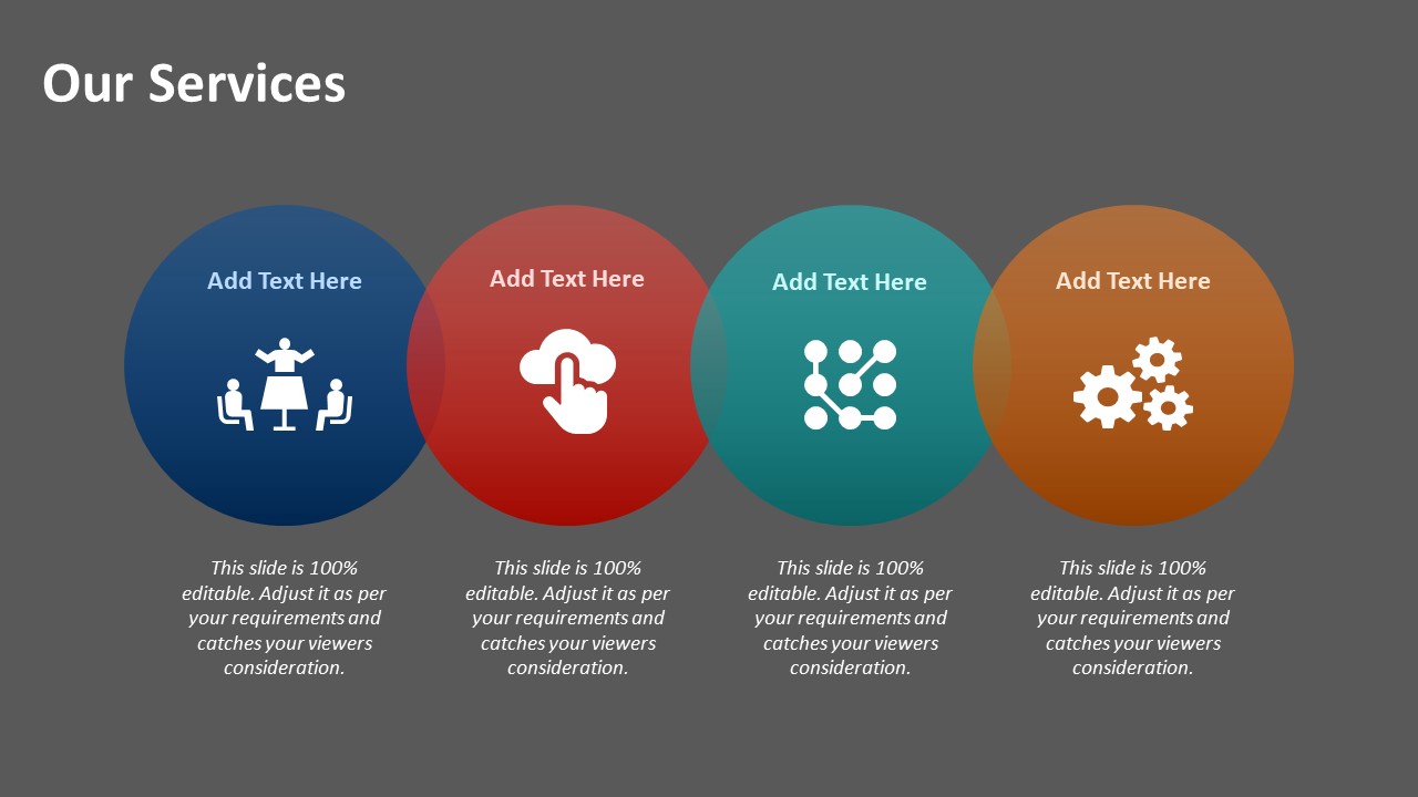 Our Services Powerpoint Presentation Template Ppt Templates