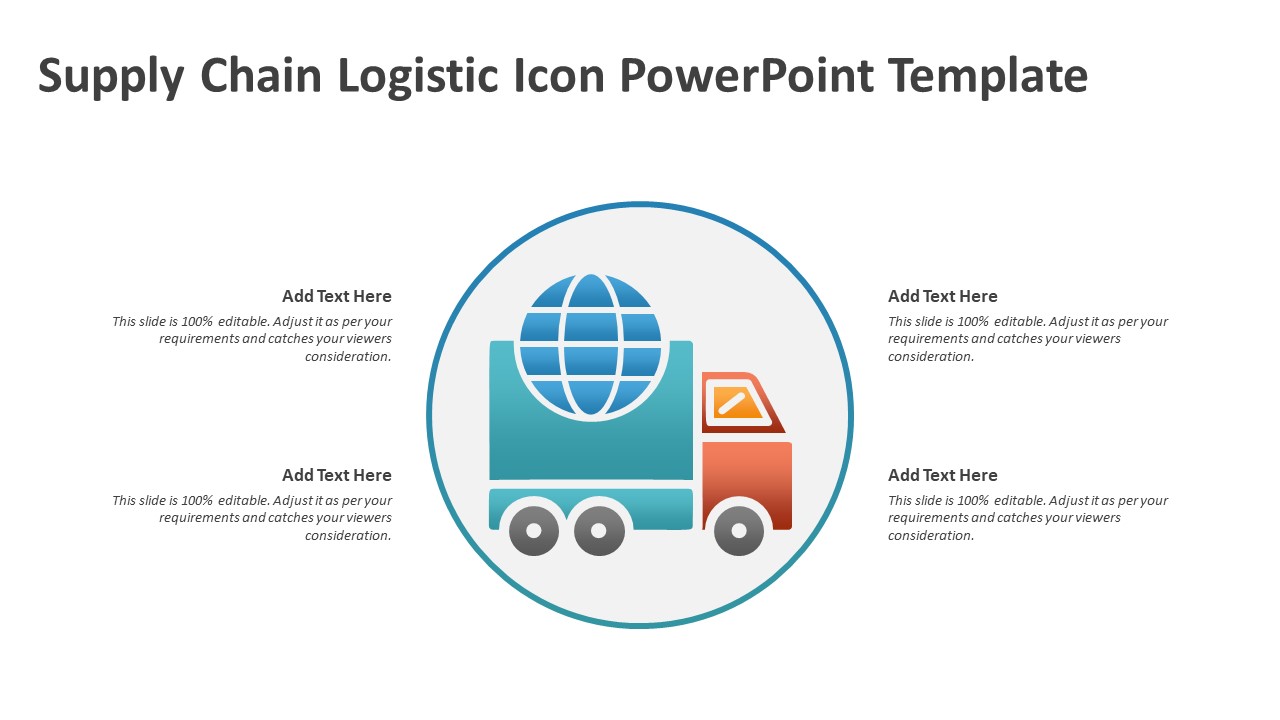 Supply Chain Logistic Icon Powerpoint Template Ppt Templates