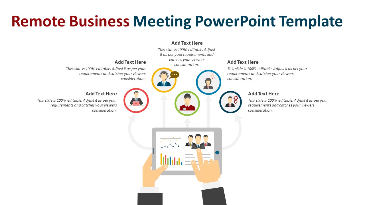 Remote Business Meeting Powerpoint Template Ppt Templates