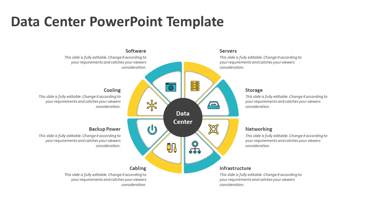 Data Center Powerpoint Template Data Center Ppt Templates