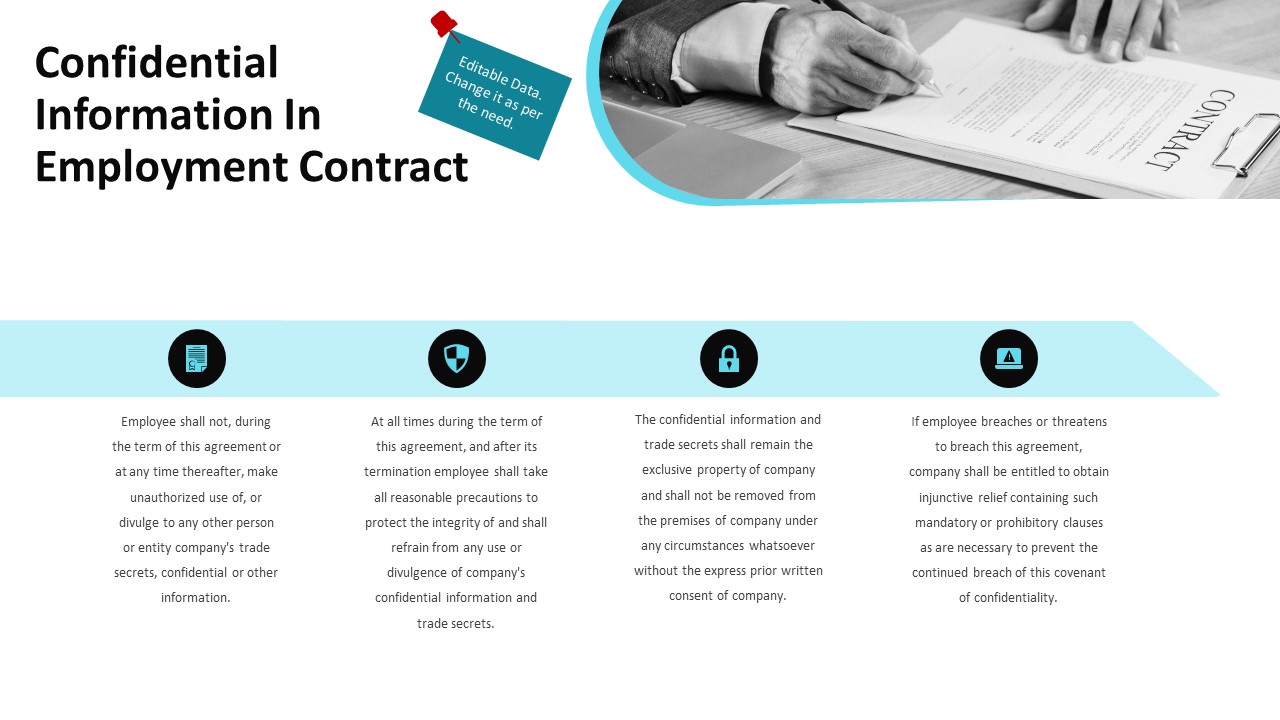 Confidential Information In Employment Contract PowerPoint Presentation