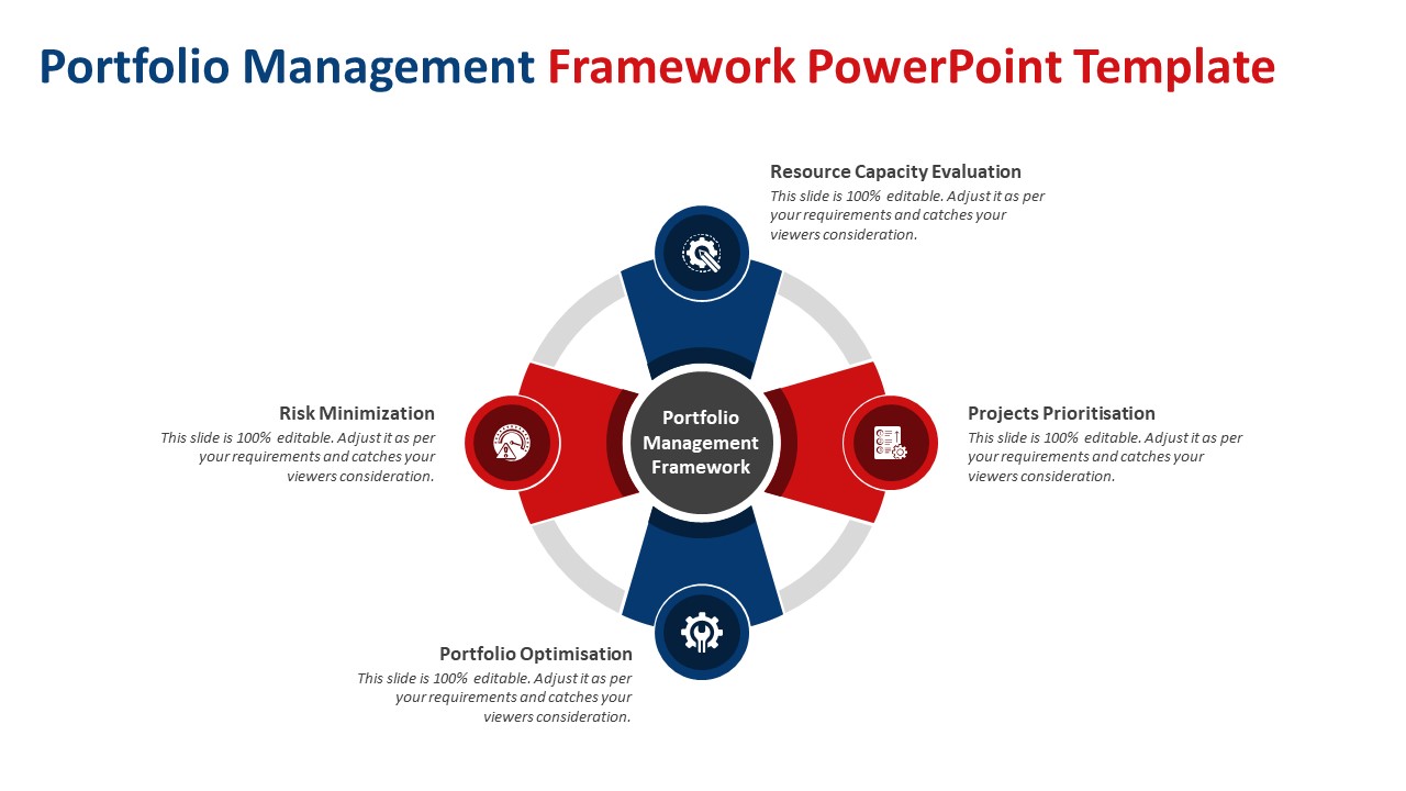 Portfolio Management Framework PowerPoint Template