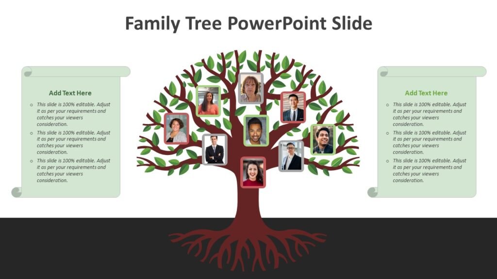 Family Tree PowerPoint Slide | Family Tree Slideshow