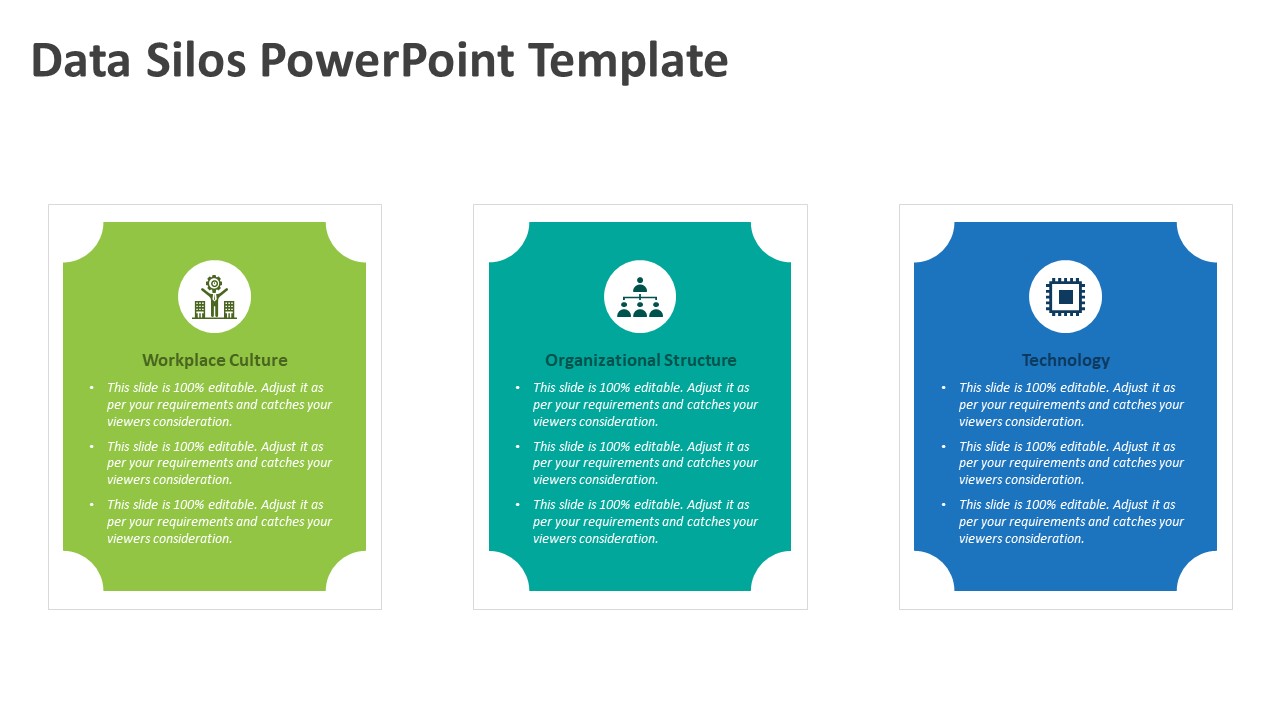 Data Silos PowerPoint Template | PPT Templates Data Silos PowerPoint Template | PPT Templates