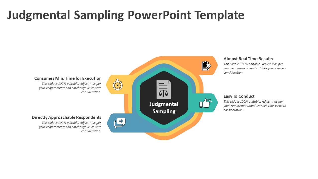 Judgmental Sampling PowerPoint Template | PPT Templates