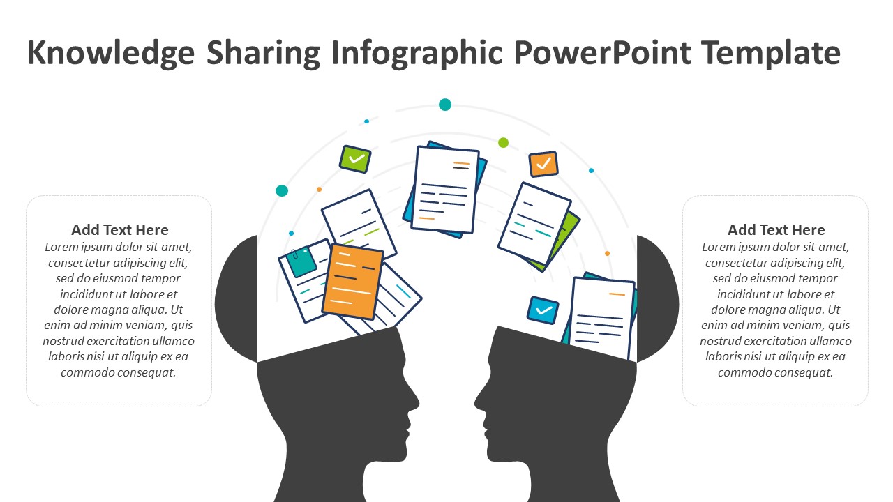 Knowledge Sharing Infographic PowerPoint Template Knowledge Sharing Infographic PowerPoint Template