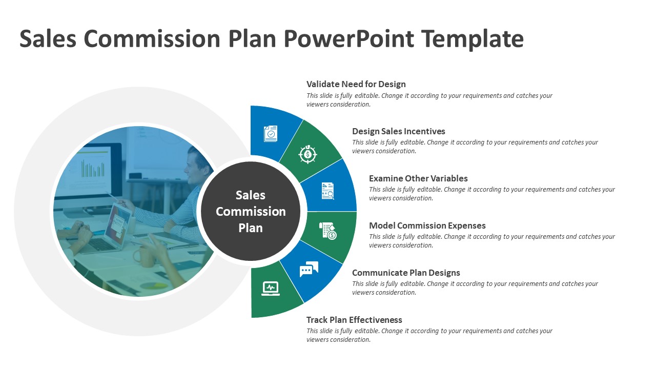 Sales Commission Plan PowerPoint Template | PPT Templates