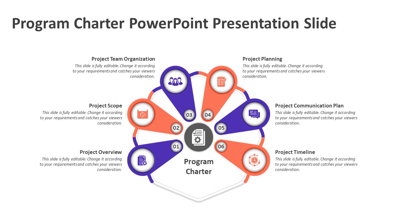 Program Charter Powerpoint Presentation Slide Ppt Templates