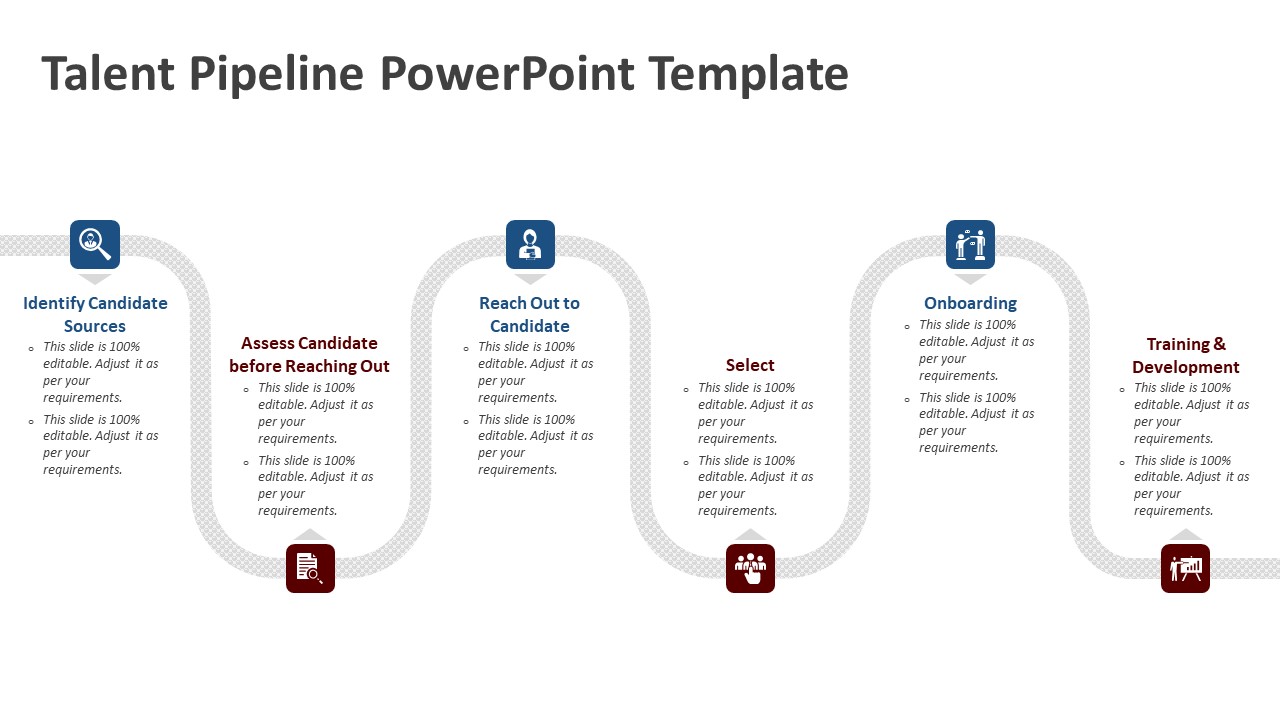 Talent Pipeline PowerPoint Template | PPT Templates Talent Pipeline PowerPoint Template | PPT Templates