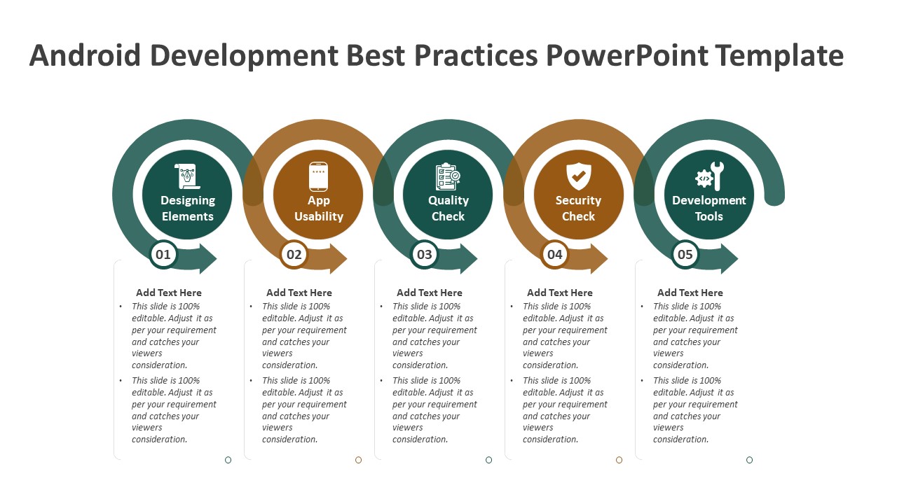 Android Development Best Practices PowerPoint Template Android Development Best Practices PowerPoint Template