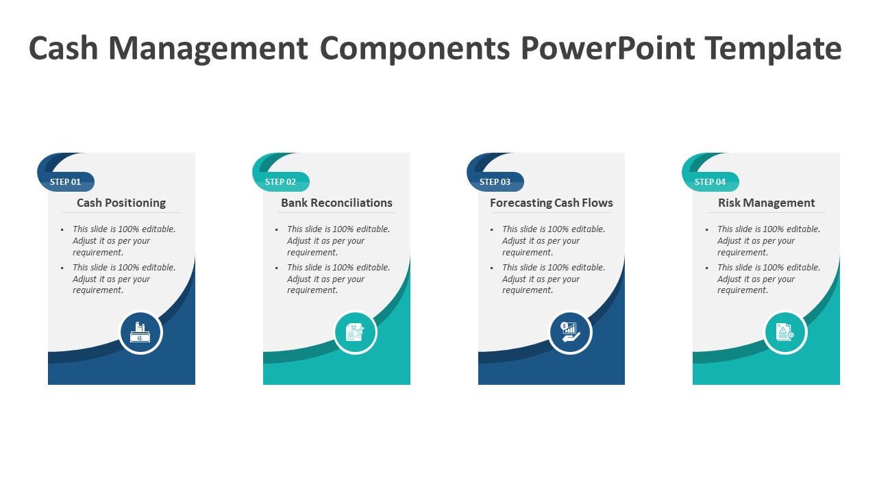 Cash Management Components PowerPoint Template