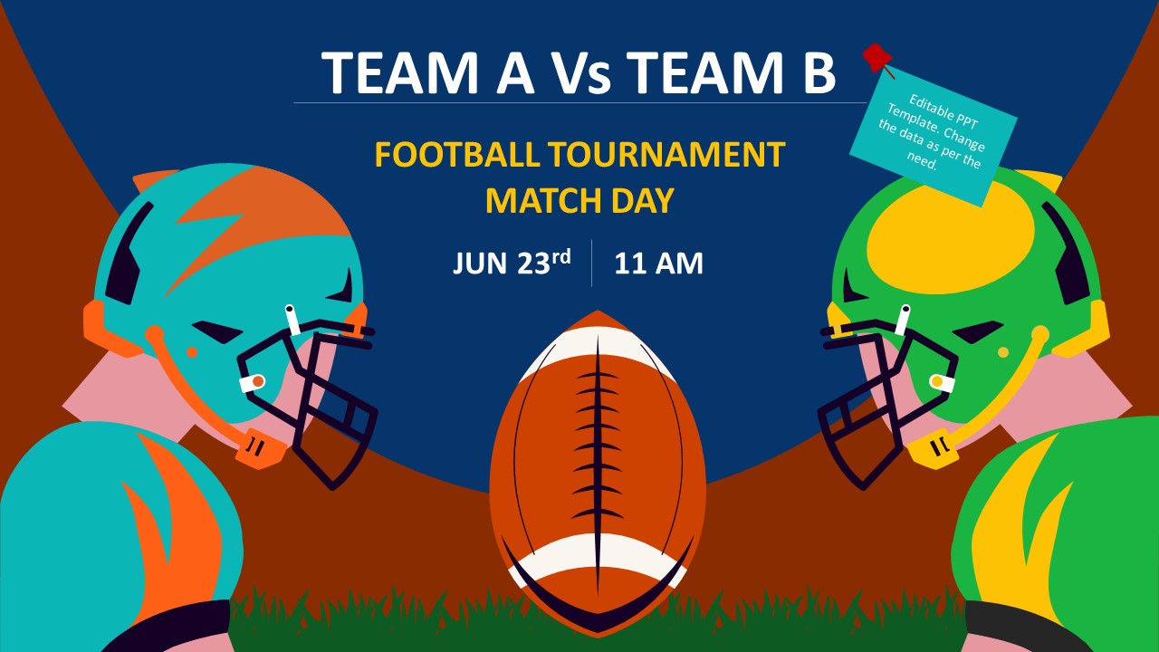 Rugby Tournament Infographic PowerPoint Template