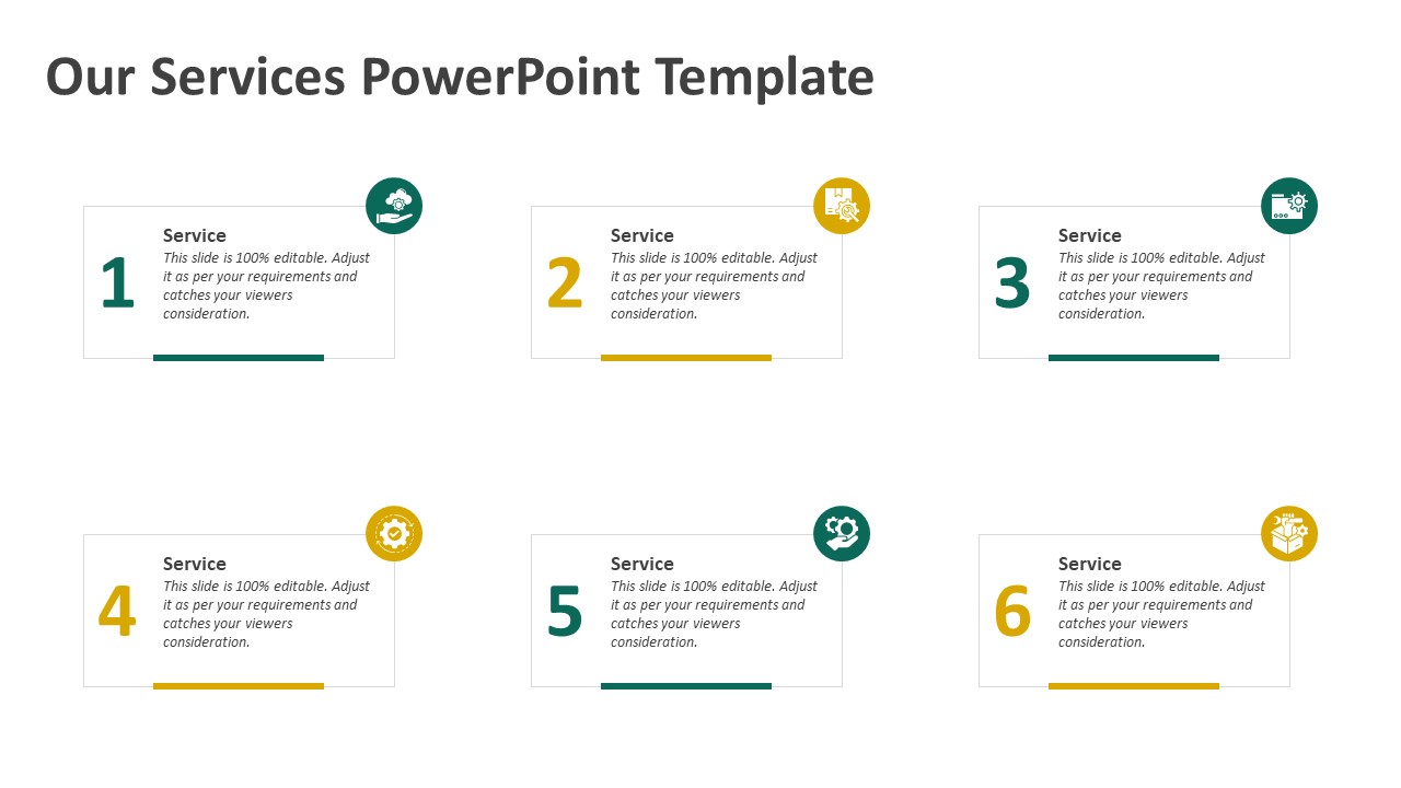 Our Services PowerPoint Template | PPT Templates