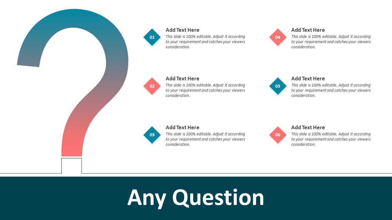 Any Question Presentation Template | PPT Templates