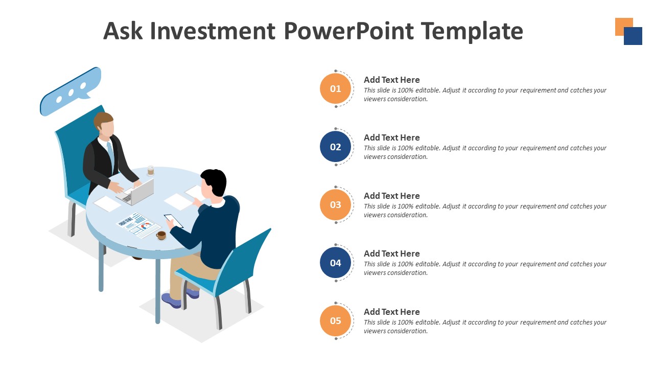 Ask Investment PowerPoint Template | PPT Templates