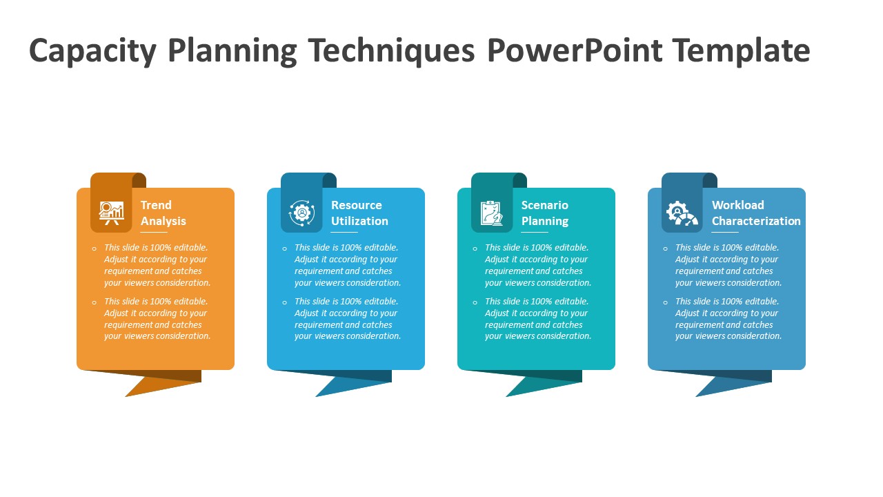 Capacity Planning Techniques PowerPoint Slide | PPT Templates