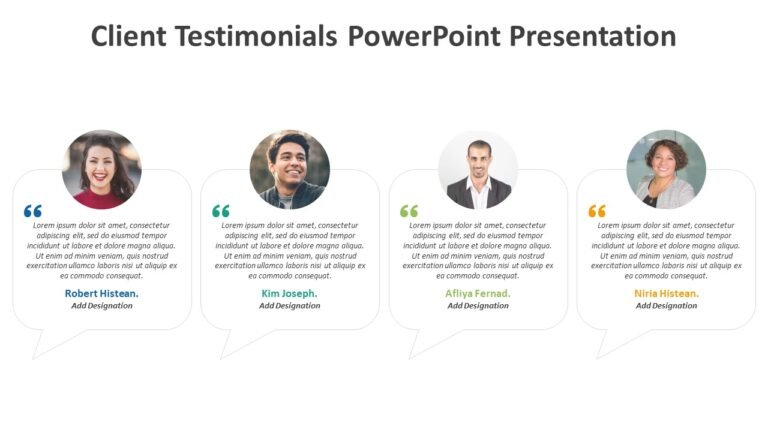 Client Testimonials PowerPoint Presentation | PPT Templates