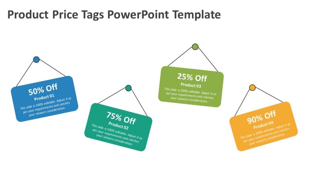 Product Price Tags PowerPoint Template | PPT Templates