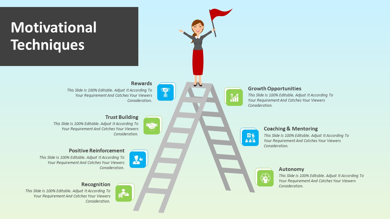 Motivational Techniques PowerPoint Template | PPT Templates